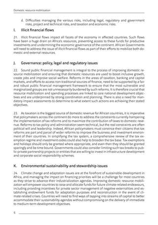 ADF: Domestic Resource Mobilization | PDF | Economy | Business and Finance