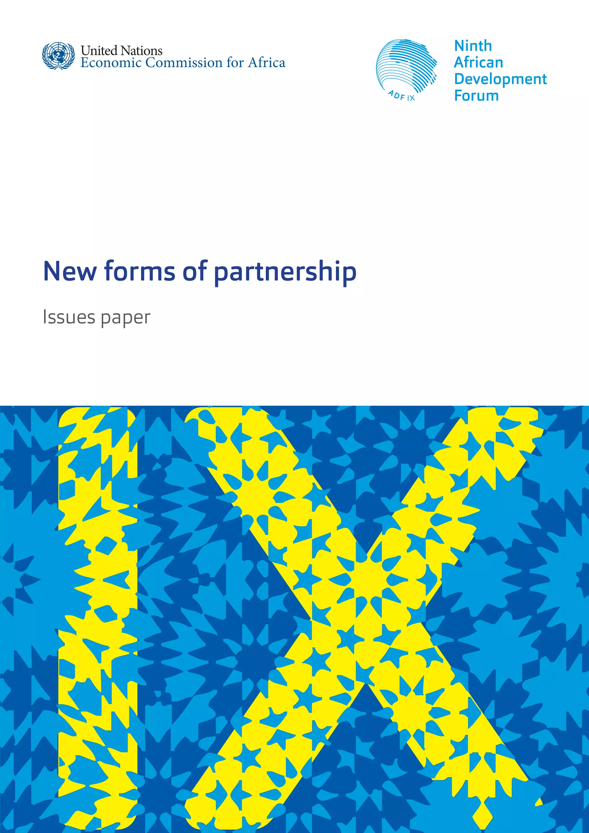 ADF: New Forms of Partnership | PDF