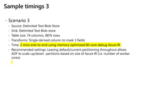 Azure Data Factory Data Flow Performance Tuning 101 | PPTX