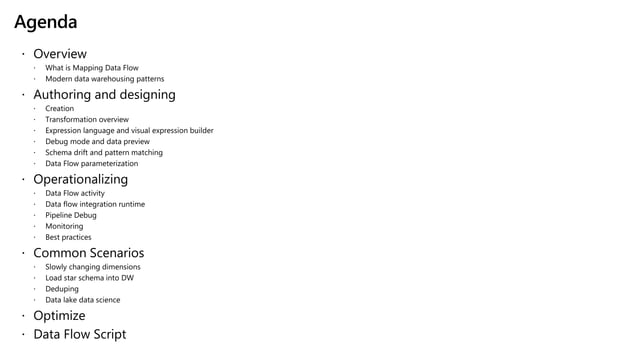Azure Data Factory Data Flows Training v005 | PPT