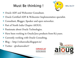 Introduction to Oracle ADF Task Flows | PPTX