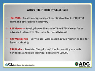 Managing the Complexities of Conversion to S1000D | PPT