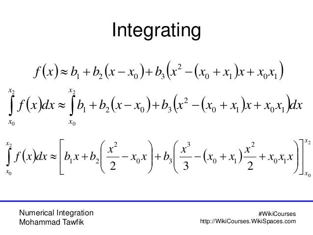 Numerical Integration