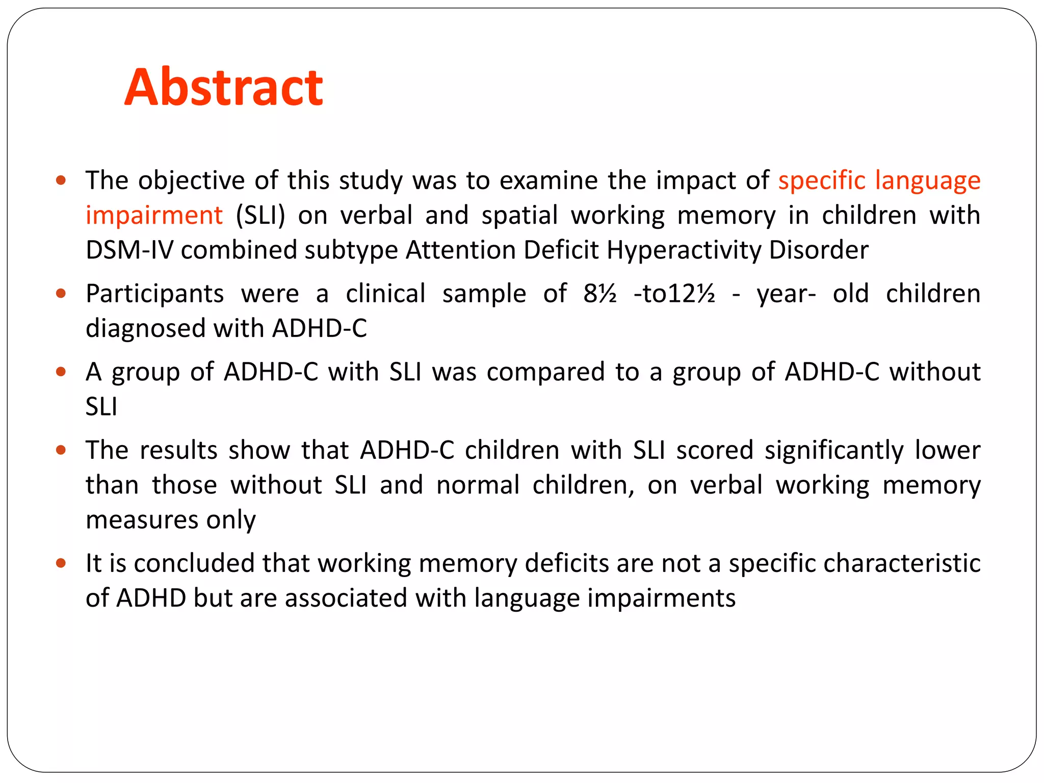 ADHD | PPT