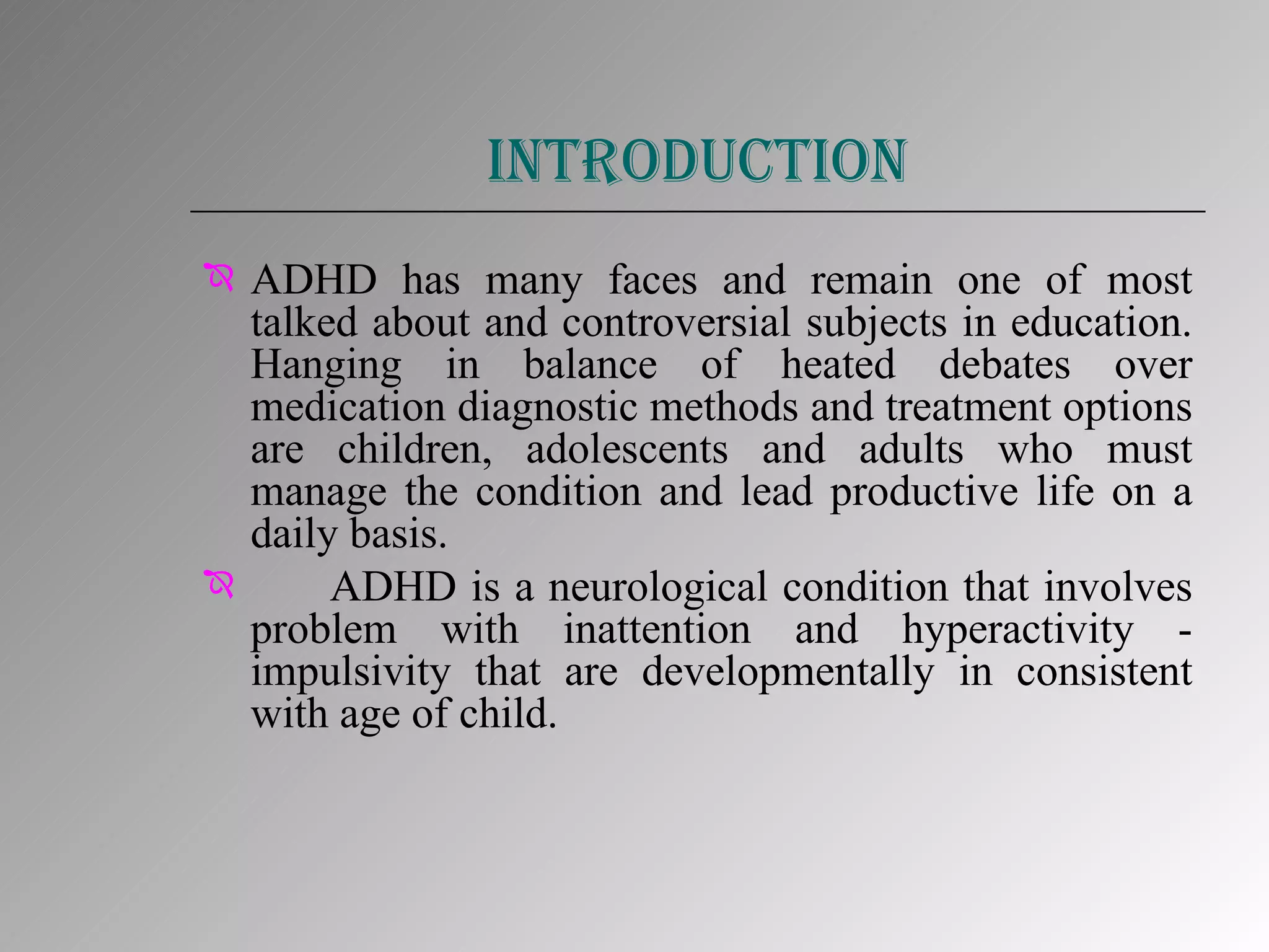 Adhd | PPT