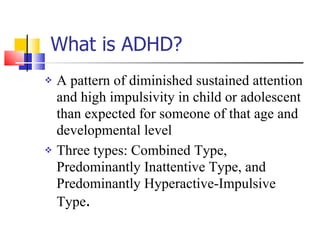 ADHD | PPT