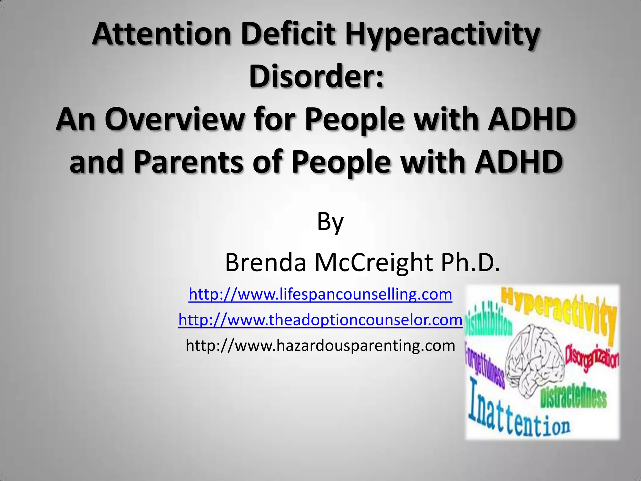 Adhd | PPTX