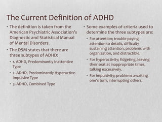 ADHD | PPT