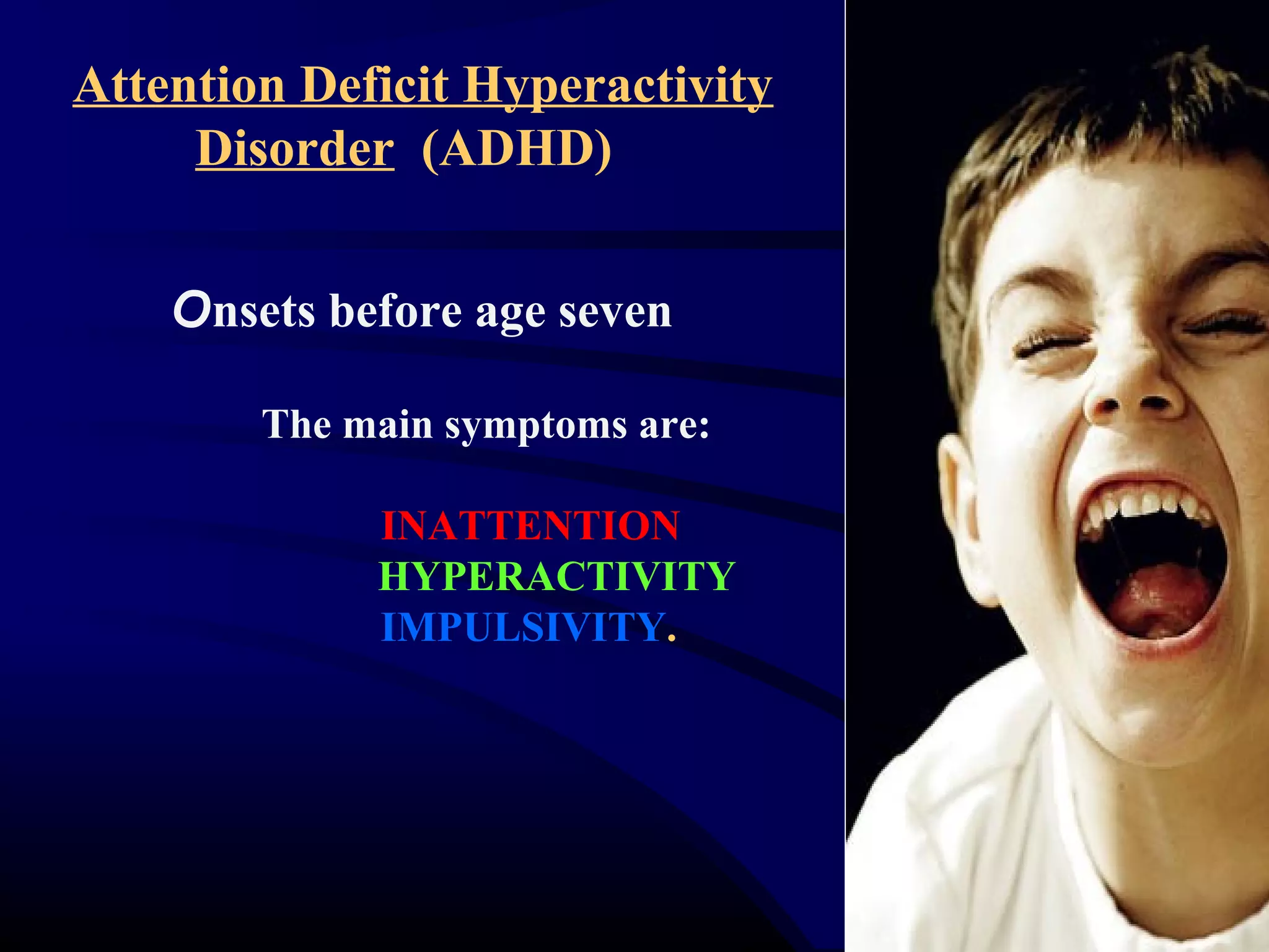 Attention Deficit Hyperactivity Disorder (ADHD) | PPT