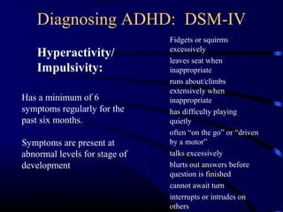 Attention Deficit Hyperactivity Disorder (ADHD) | PPT