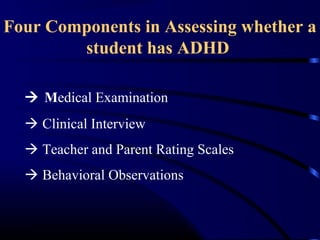 Attention Deficit Hyperactivity Disorder (ADHD) | PPT