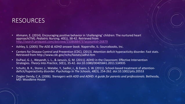 ADHD: The teacher's guide | PPTX | Brain and Nervous System Disorders ...