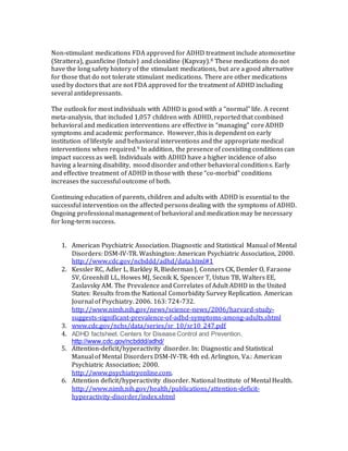 Current Concepts in ADHD | DOCX