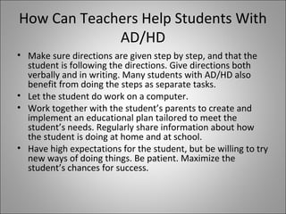 Adhd | PPT