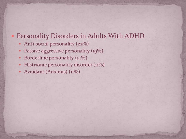 attention deficit hyperkinetic disorder | PPTX