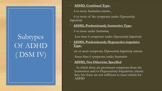 Adhd | PPTX