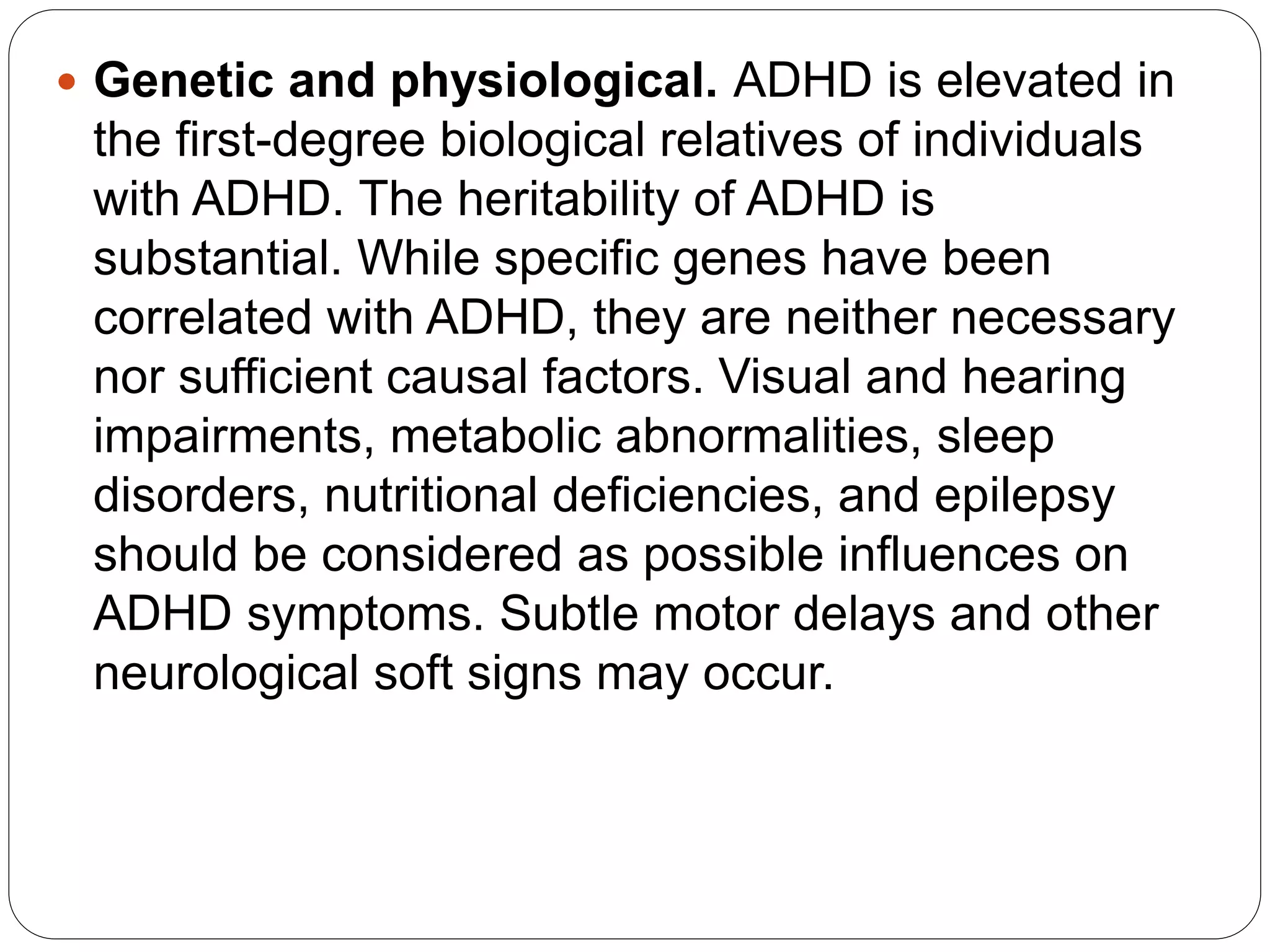 Adhd Attention Deficit Hyperactivity Disorder | PPT