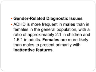 Adhd Attention Deficit Hyperactivity Disorder | PPTX