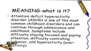 Adhd | PPT