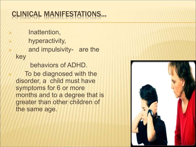 adhd.ppt child Health Nursing important nursing topic | PPT