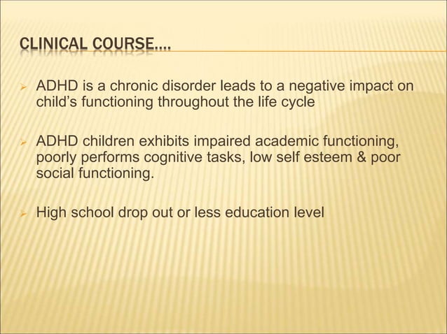 adhd.ppt child Health Nursing important nursing topic | PPT