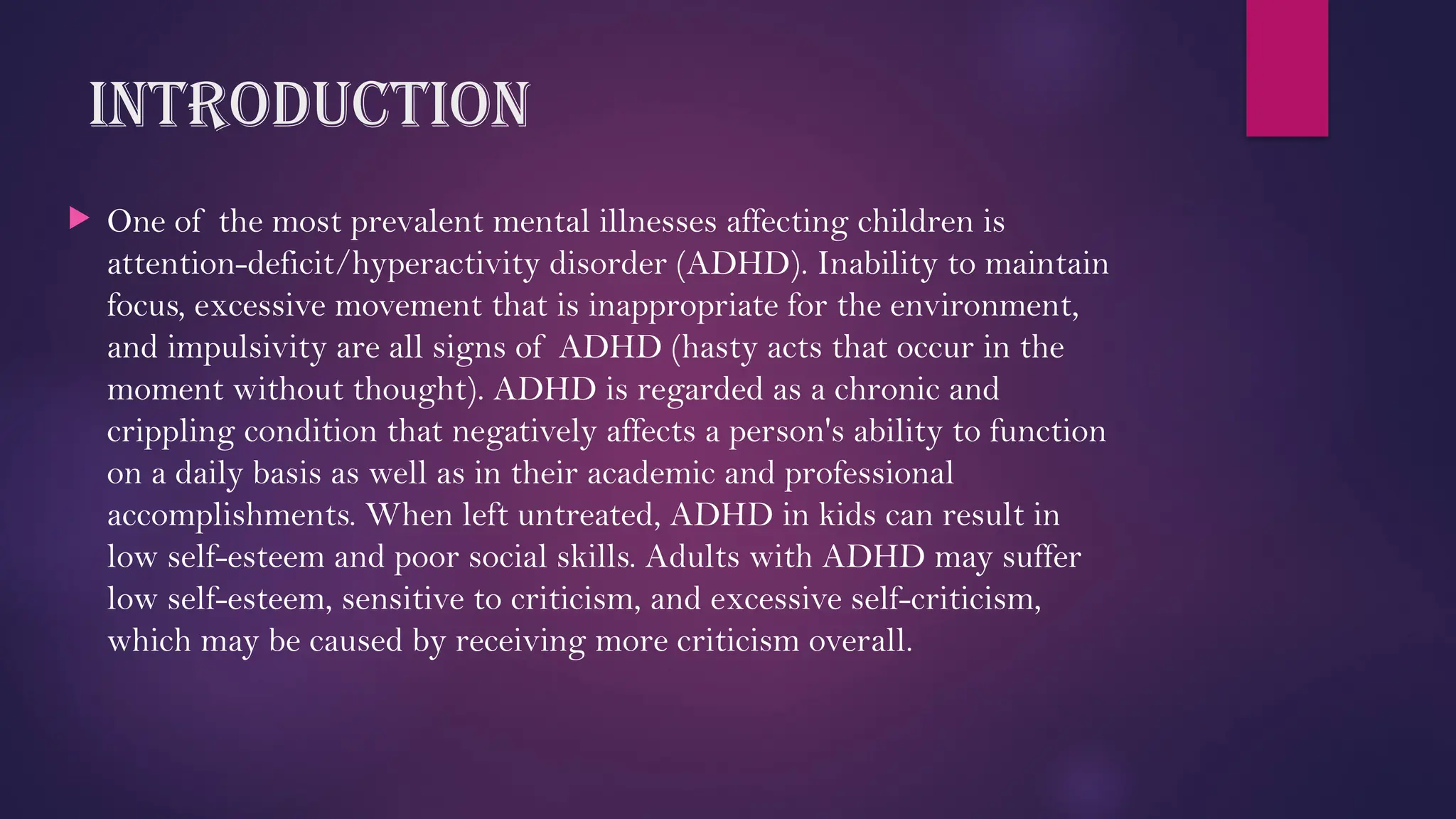 psychology important topics ...ADHD.pptx