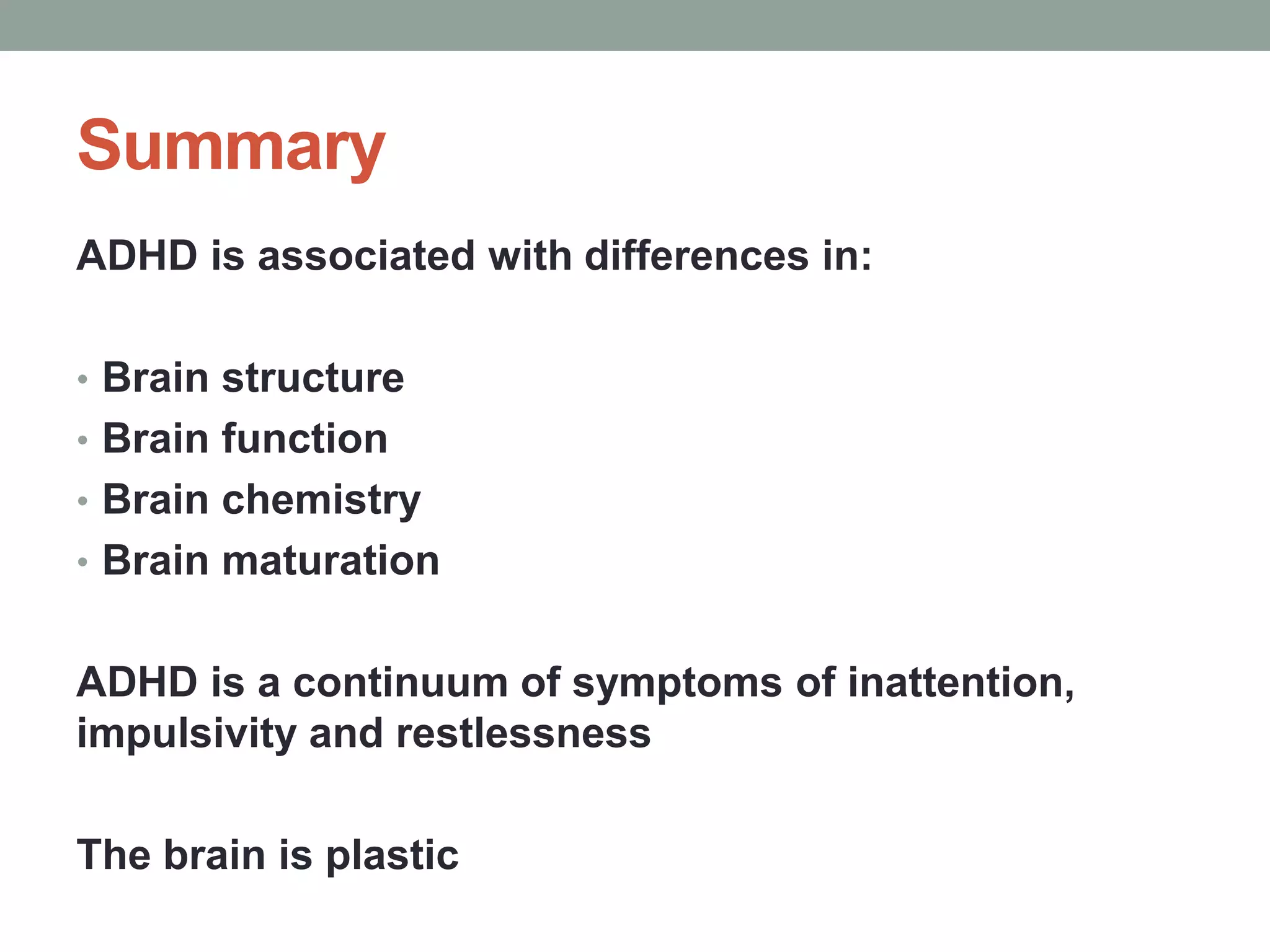 Adhd brain-development-and-function-space-stockport-19-10-2018 | PPT