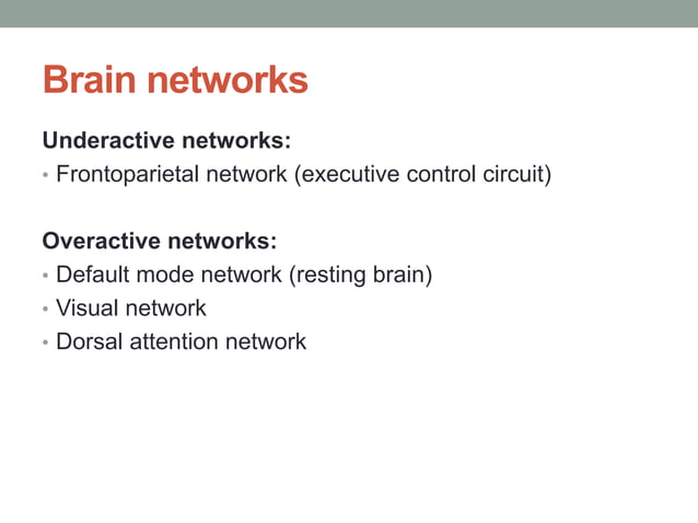 Adhd Brain Development And Function Space Stockport 19 10 2018 Ppt