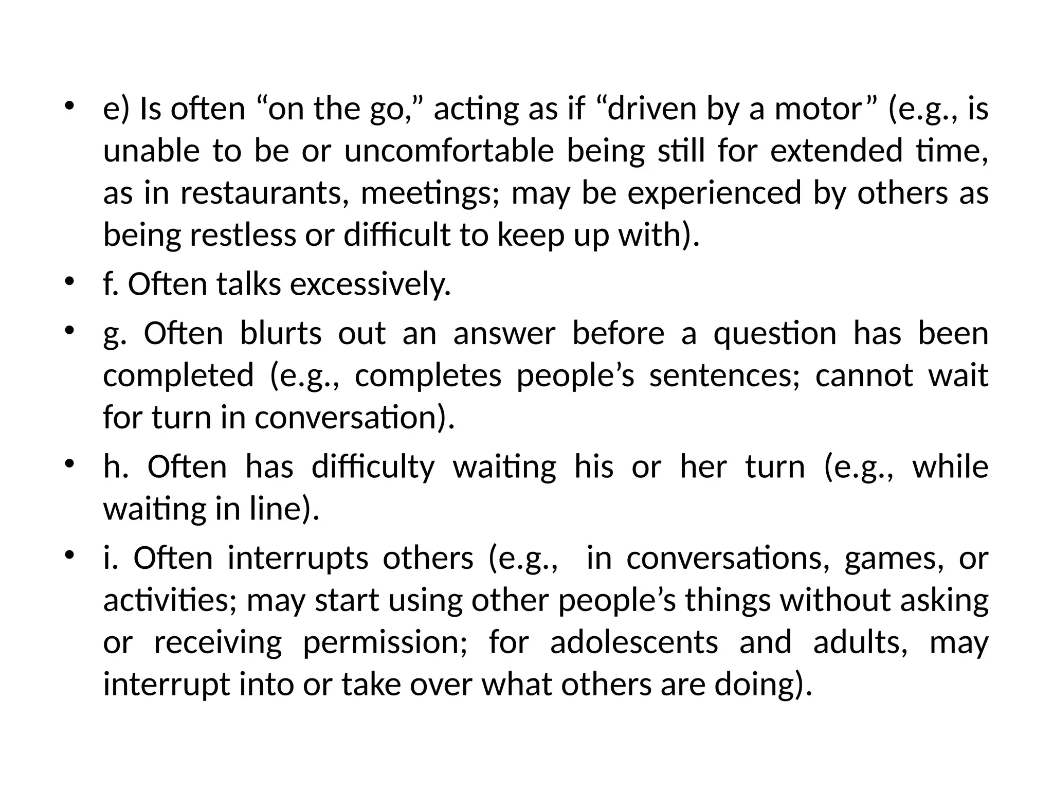 ADHD (2). Definition , diagnostic criteria | PPTX