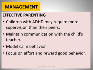 Attention Deficit Hyperactivity Disorder (ADHD) | PDF