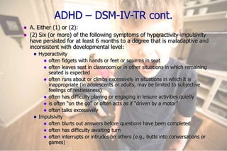 ADHD Across the Lifespan.ppt