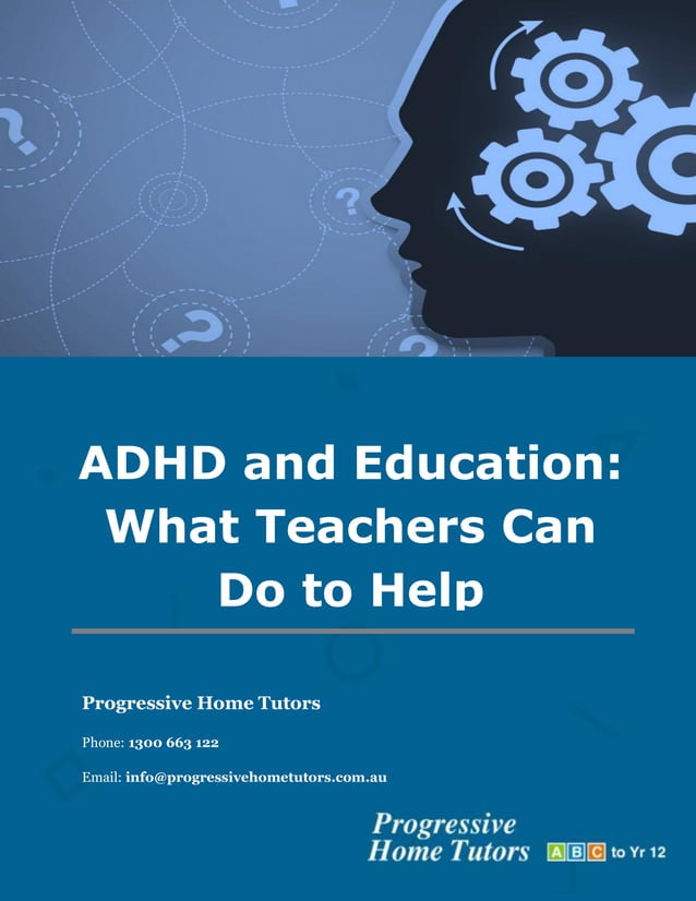 Adhd and education what teachers can do to help | PDF | Brain and Nervous System Disorders ...