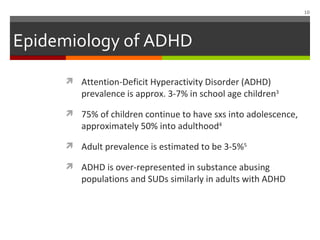 ADHD and Addiction: Diagnosis and Management | PPT