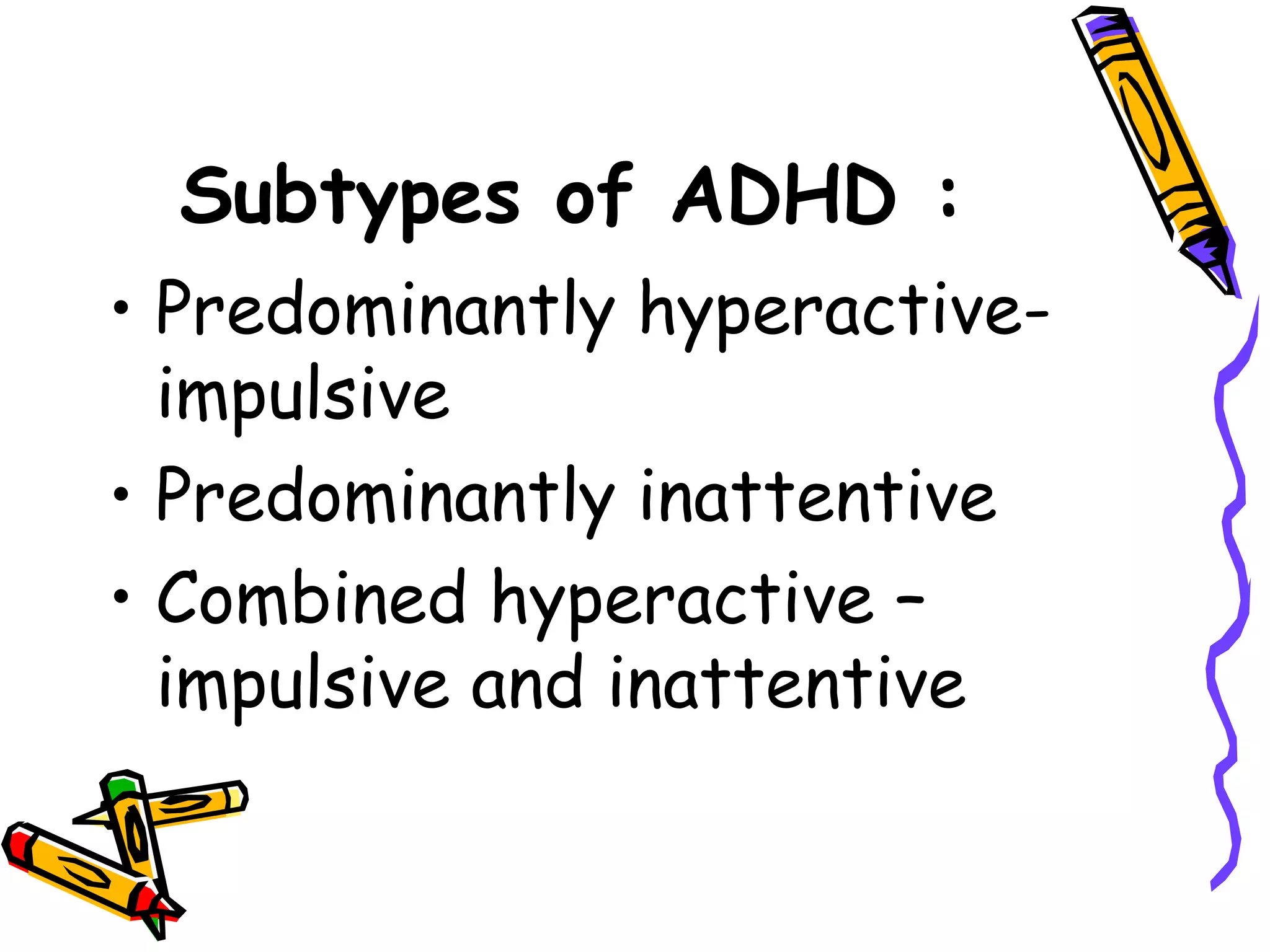 Attention deficit hyperactivity disorder (ADHD) | PPT | Brain and Nervous System Disorders ...