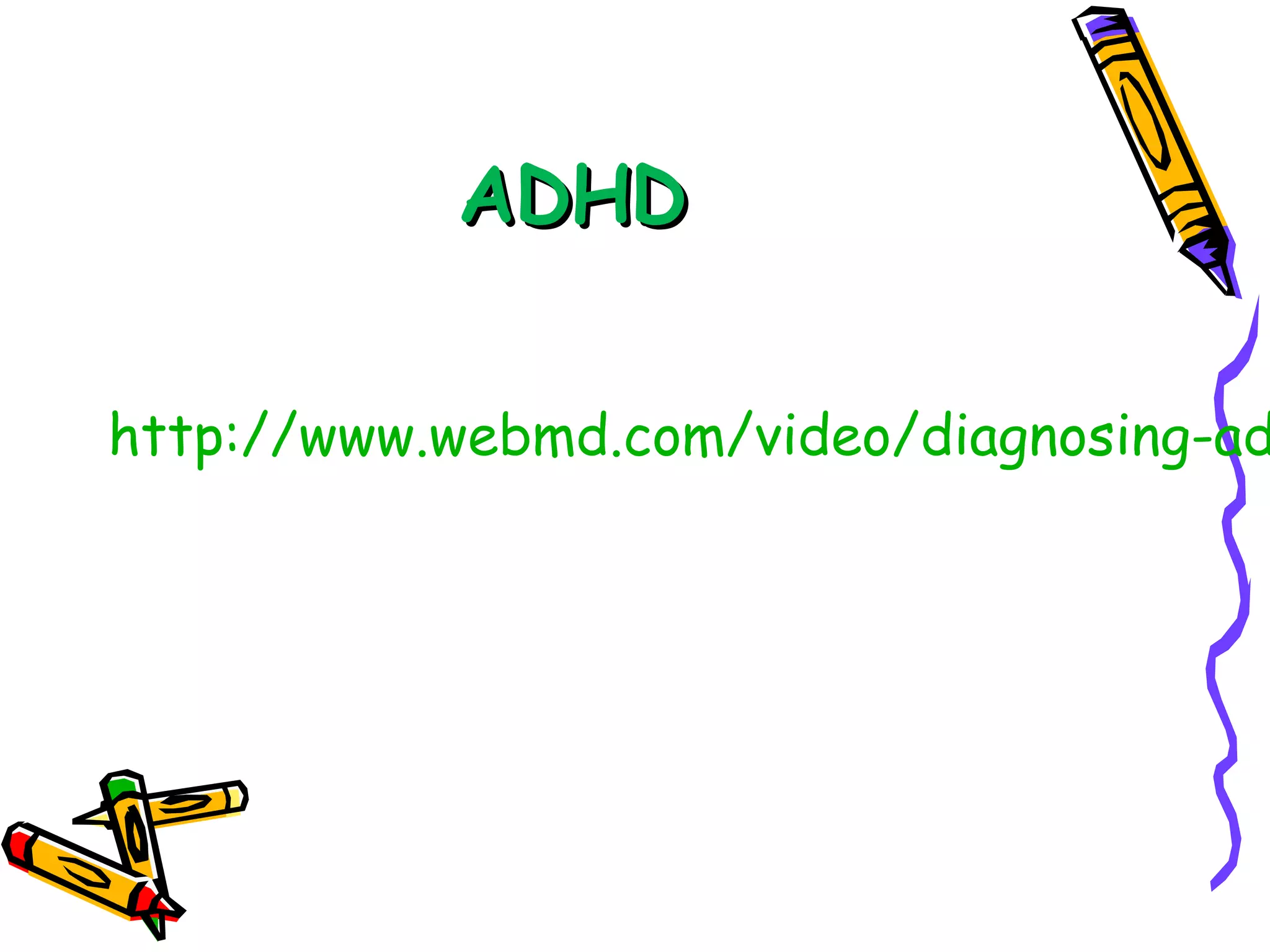 Adhd Awareness Project Final | PPT