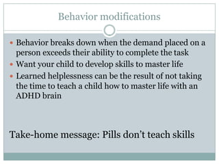 ADHD in Children | PDF