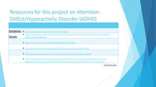 ADHD coding project | PPT