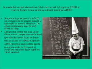 Adhd - Consilieri scolari | PPS