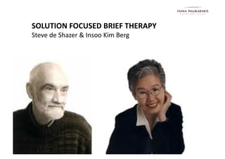 Solution Focus & ADHD: Presentation at the ADHD Hellas Conference 2014 ...