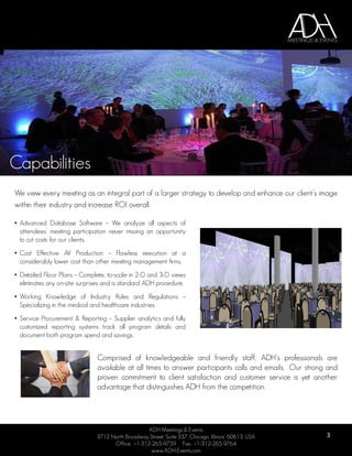 ADH destination management company | PDF