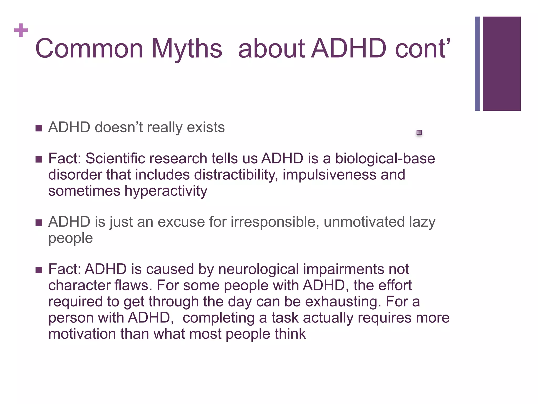 Adhd In Kids | PPT