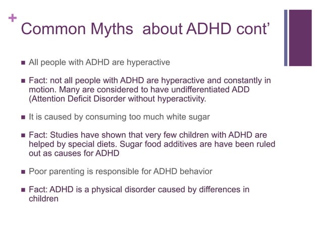 Adhd In Kids | PPTX