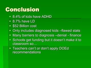 ADHD-LD The Non Disability Disability Rev29Jul2012 | PPTX | Brain and ...