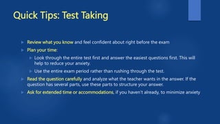 ADHD Learning Strategies | PPT