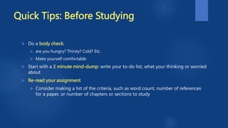 ADHD Learning Strategies | PPTX