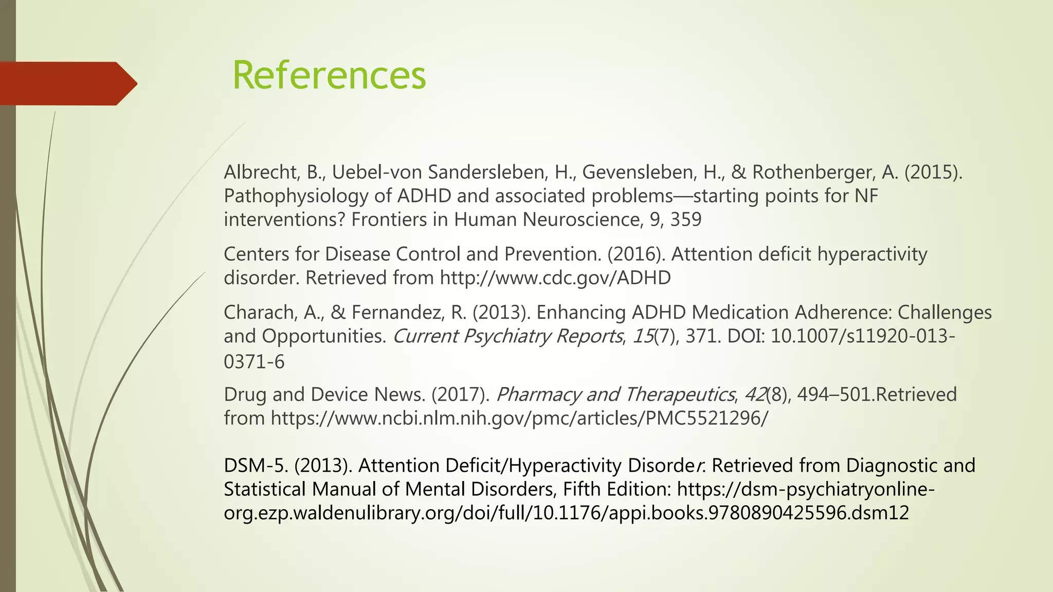 ADHD parent guide (Group H) | PPTX