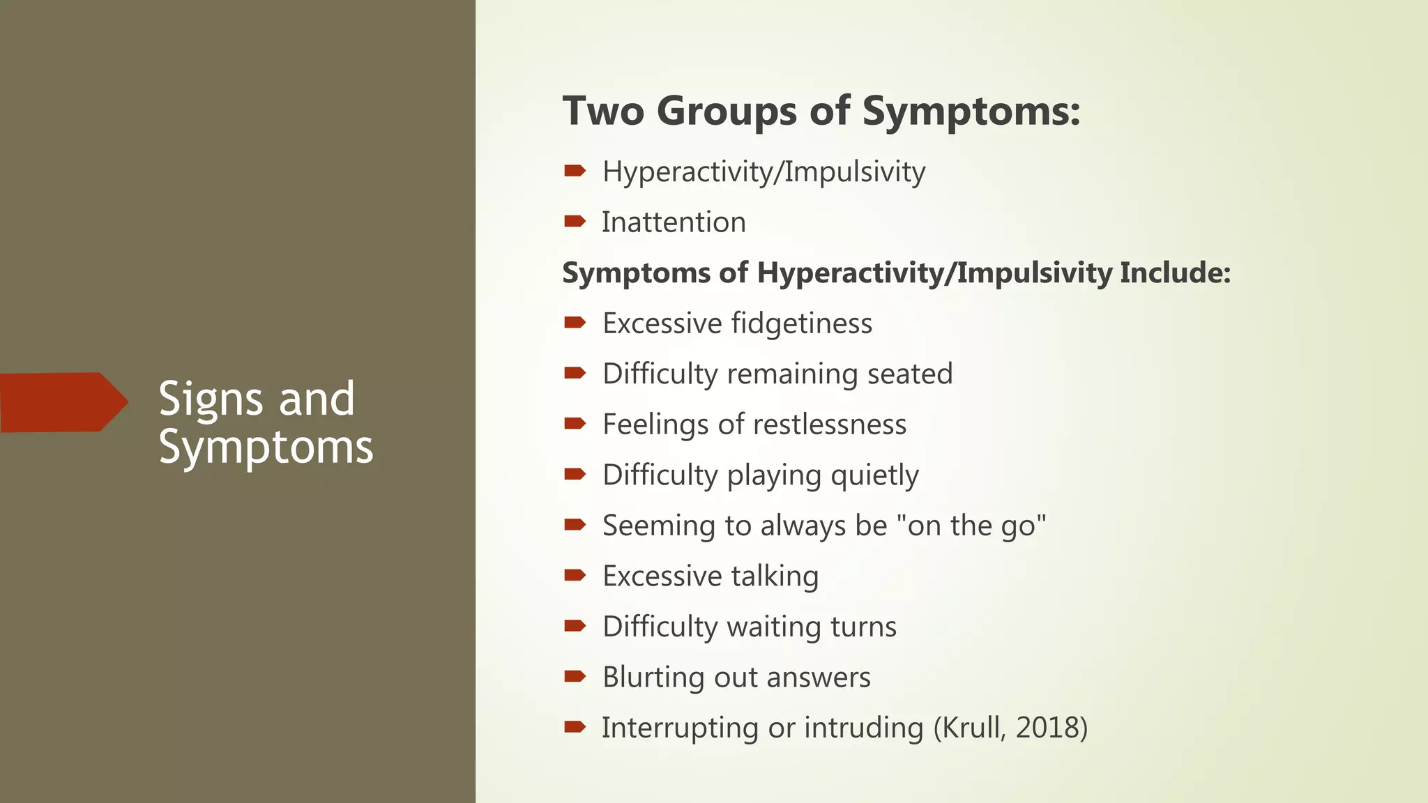 ADHD parent guide (Group H) | PPTX