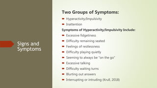 ADHD parent guide (Group H) | PPT