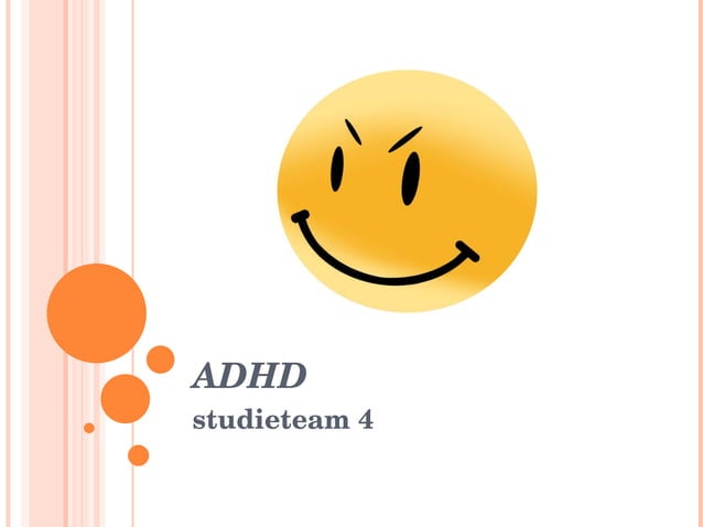 Adhd ppt | PPT