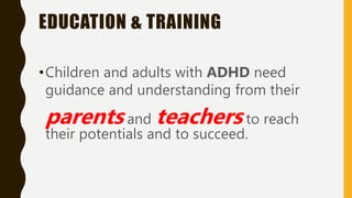 Adhd ppt | PPTX | Brain and Nervous System Disorders | Diseases and ...